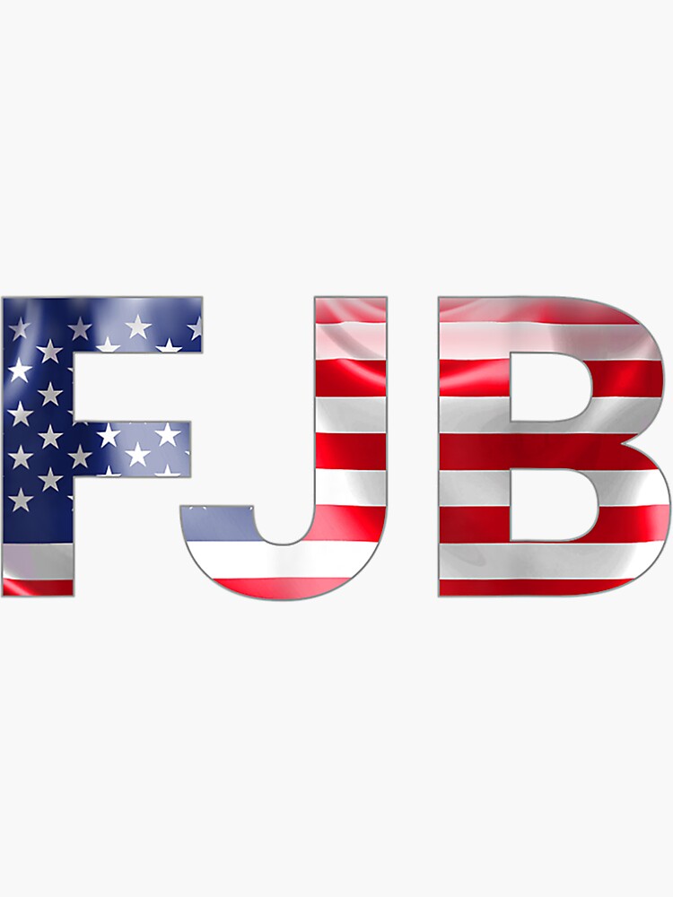 "FJB American Flag" Sticker for Sale by Rogersorenstam | Redbubble