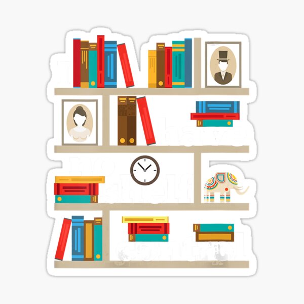 "Womens FUNNY NO SELF SHELF CONTROL READING BOOKS BOOKWORM BOOK PUN ...