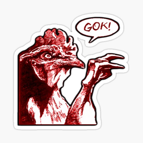"GOK" Sticker by Faith2393 | Redbubble