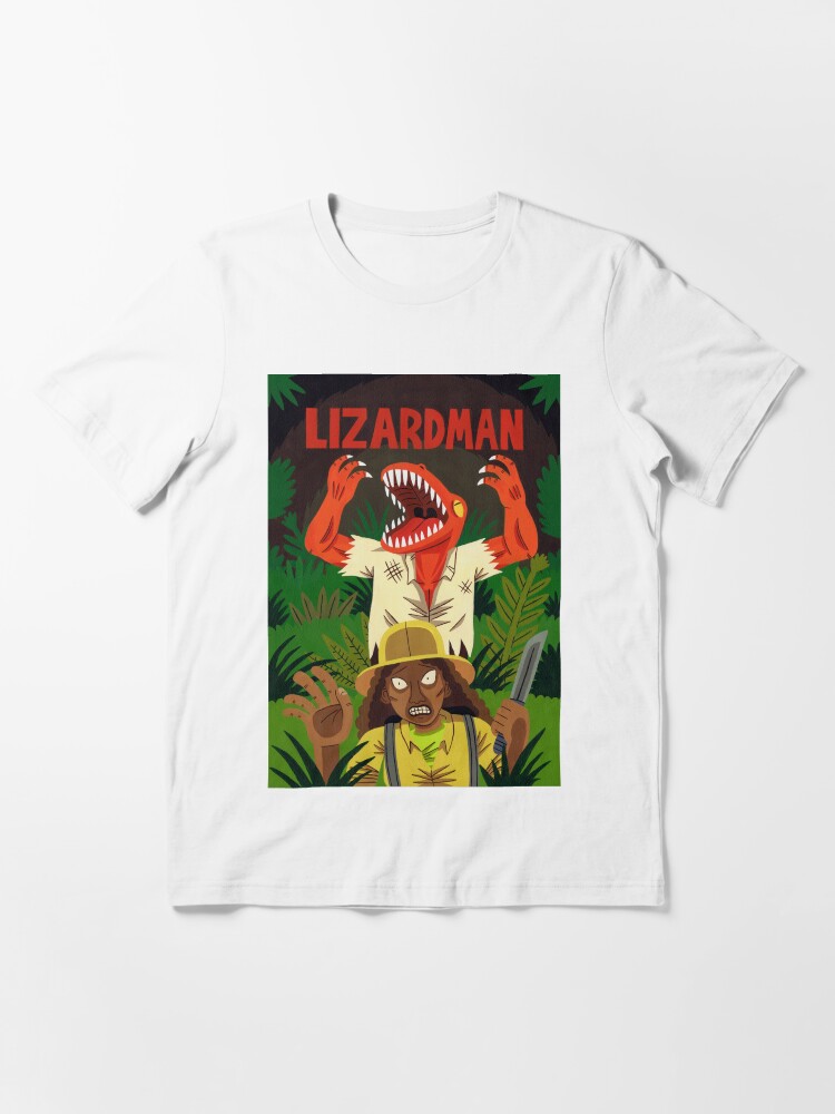"Lizardman" T-shirt for Sale by jackteagle | Redbubble | movie t-shirts ...
