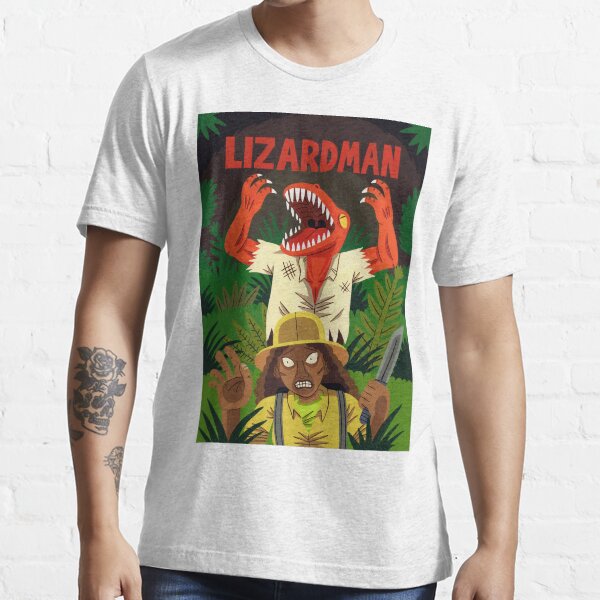 "Lizardman" T-shirt for Sale by jackteagle | Redbubble | movie t-shirts ...