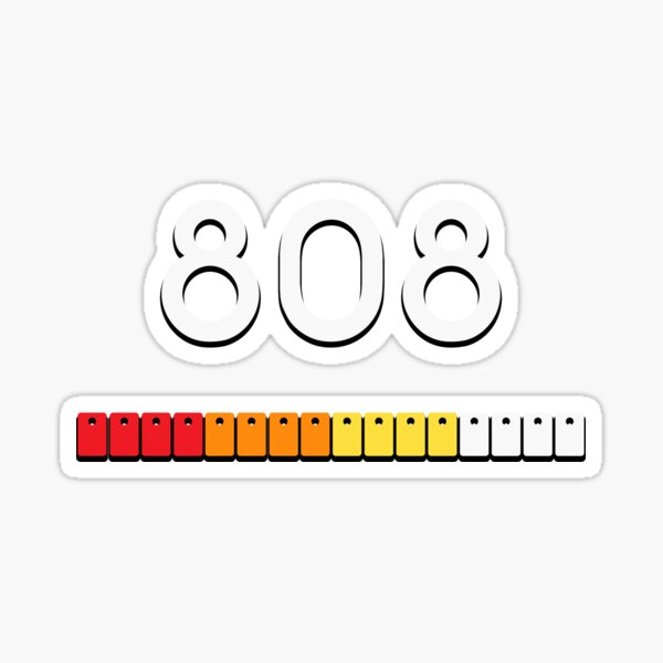 "808" Stickerundefined by KADABRASTUDIO | Redbubble