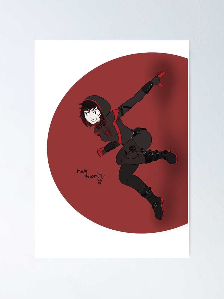 "Ruby Rose: The Spider Rose" Poster by HeyMontysStore | Redbubble