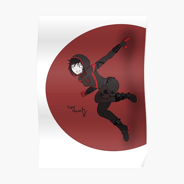"Ruby Rose: The Spider Rose" Poster by HeyMontysStore | Redbubble