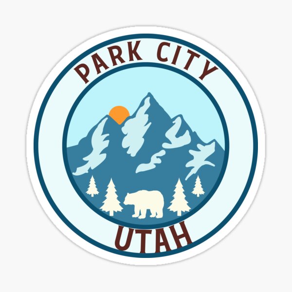 "park city utah" Sticker for Sale by Us-nature | Redbubble