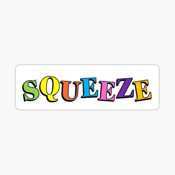 "Squeeze And Roll Great Mens" Sticker for Sale by MisaelKeeganTee ...