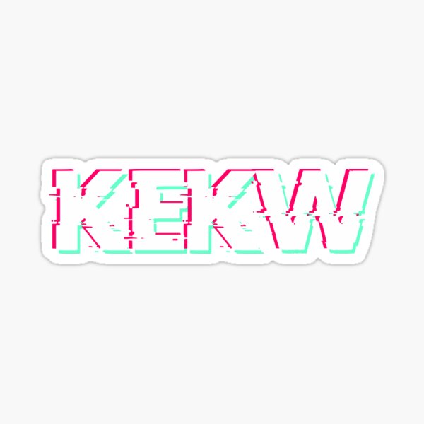 "kekw meme game" Sticker for Sale by creatorpintar | Redbubble
