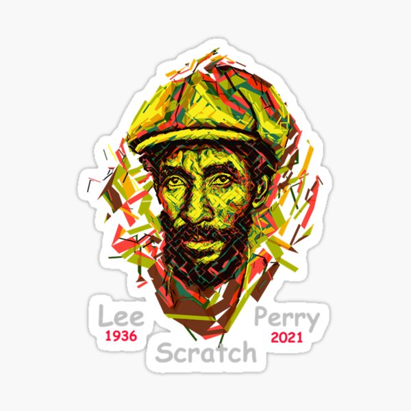 "Lee Scratch Perry " Sticker for Sale by darrengrealish | Redbubble