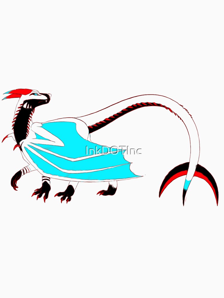 "Faded Dragon" T-shirt for Sale by InkDOTInc | Redbubble | dragon t ...