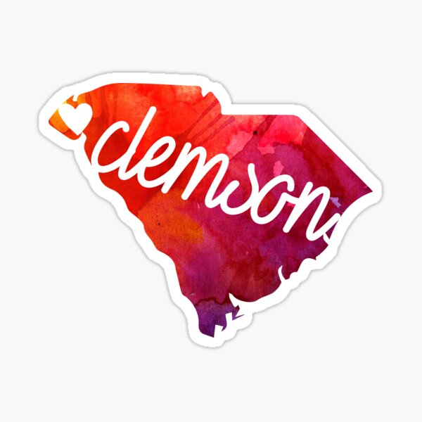 Cute Clemson Stickers | Redbubble