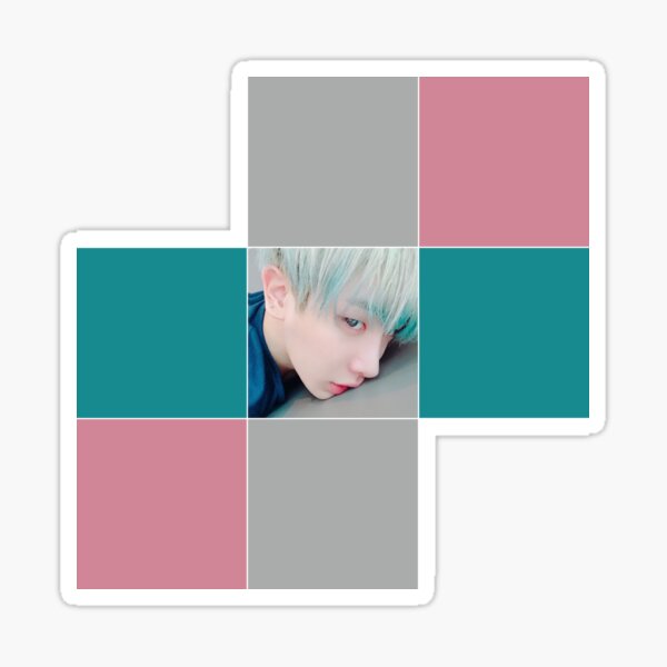 "Wonho | Monsta x" Sticker for Sale by cyberlatte | Redbubble