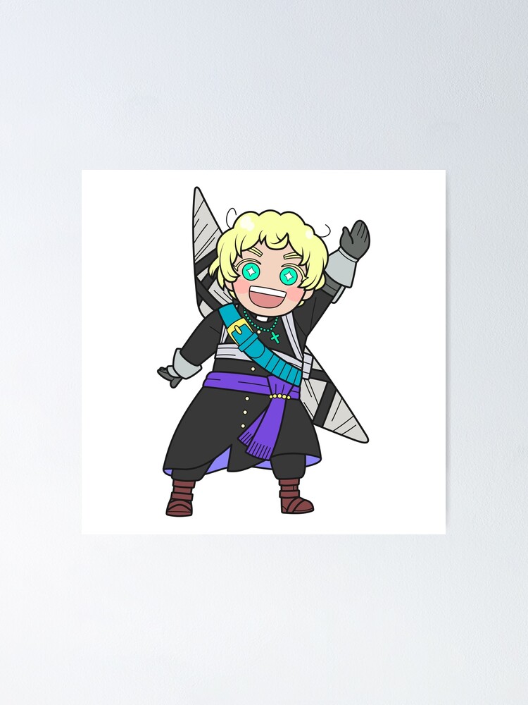 "Vanitas No Carte Roland Fortis Chibi" Poster for Sale by ChibiCheems ...