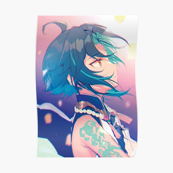 "Genshin Impact Xiao" Poster for Sale by jerrieart | Redbubble