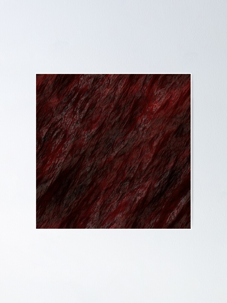 "Putrid Patterns - Disgusting Blood Clots" Poster by James-Cole | Redbubble