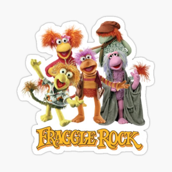 "Fraggle Rock Sticker" Sticker for Sale by cotveola | Redbubble