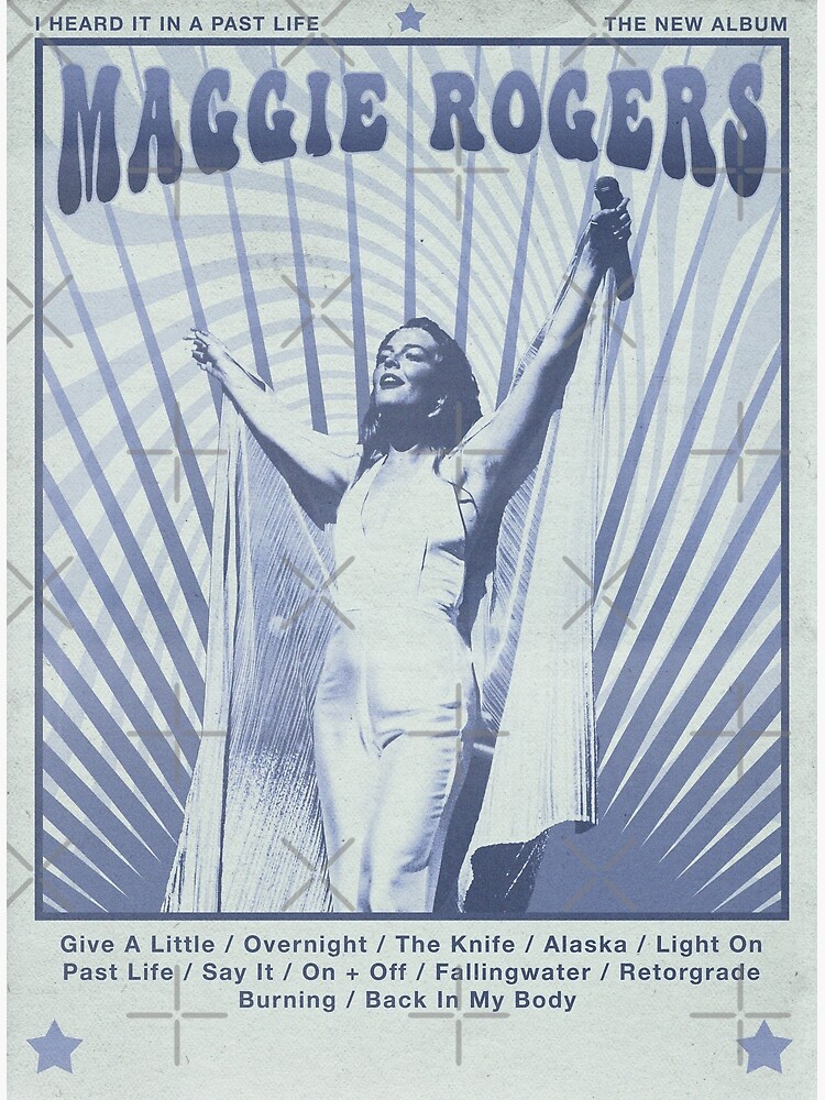 "Maggie Rogers Retro" Poster for Sale by lgsketches | Redbubble
