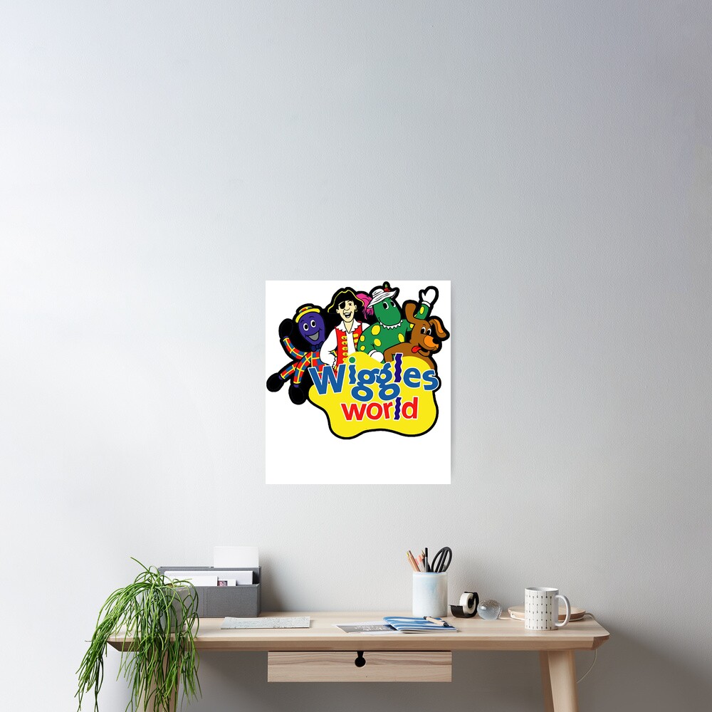 "Wiggles world chibi logo" Poster for Sale by QuintanaRebeca | Redbubble