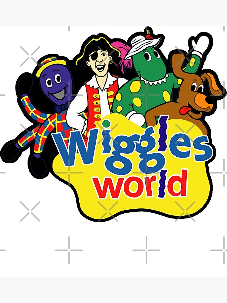 "Wiggles world chibi logo" Poster for Sale by QuintanaRebeca | Redbubble
