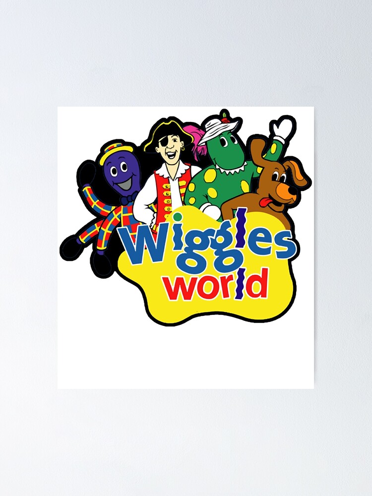 "Wiggles world chibi logo" Poster for Sale by QuintanaRebeca | Redbubble