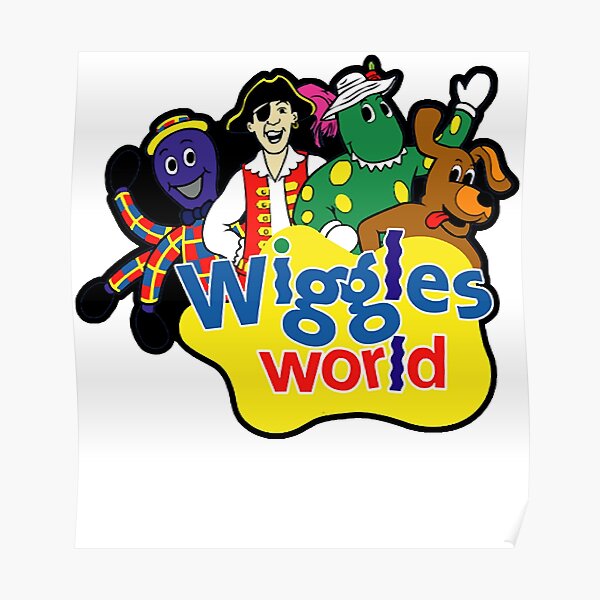 "Wiggles world chibi logo" Poster for Sale by QuintanaRebeca | Redbubble