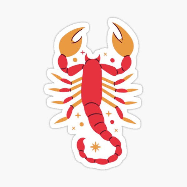 "Scorpion " Sticker for Sale by HCAdesing | Redbubble