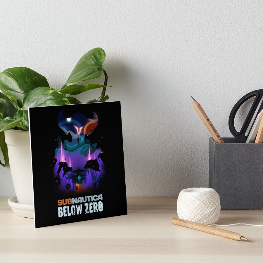 "Beautiful Model Subnautica Below Zero Poster gaming Character Pengling ...