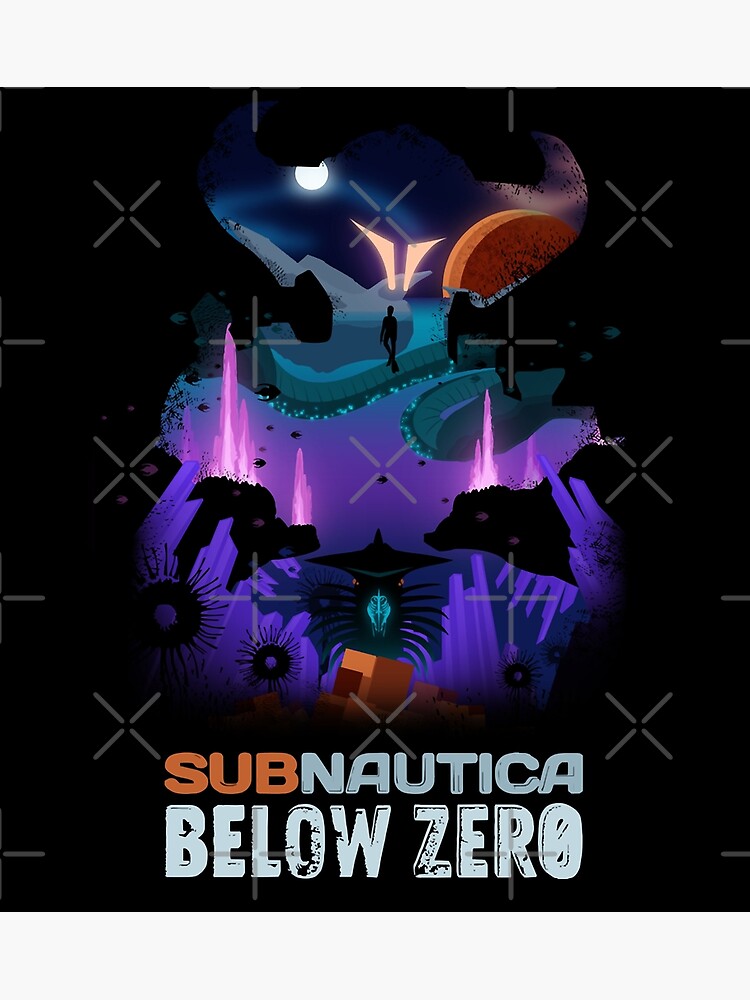 "Beautiful Model Subnautica Below Zero Poster gaming Character Pengling ...