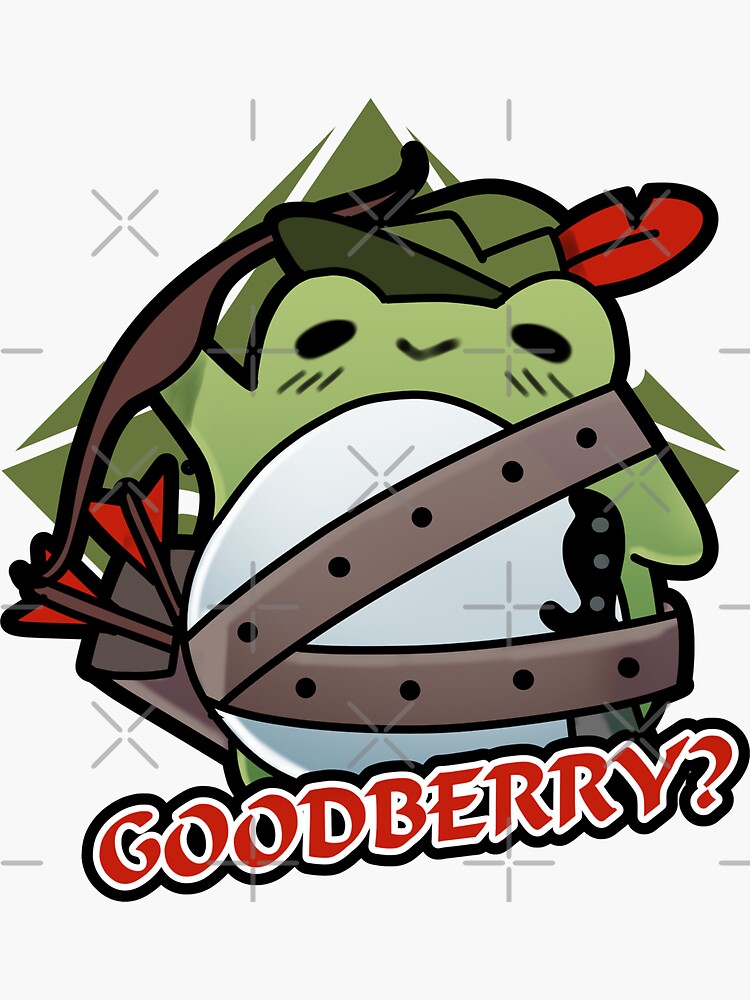 "DnD Ranger Frog Goodberry" Sticker for Sale by Monstralgam | Redbubble