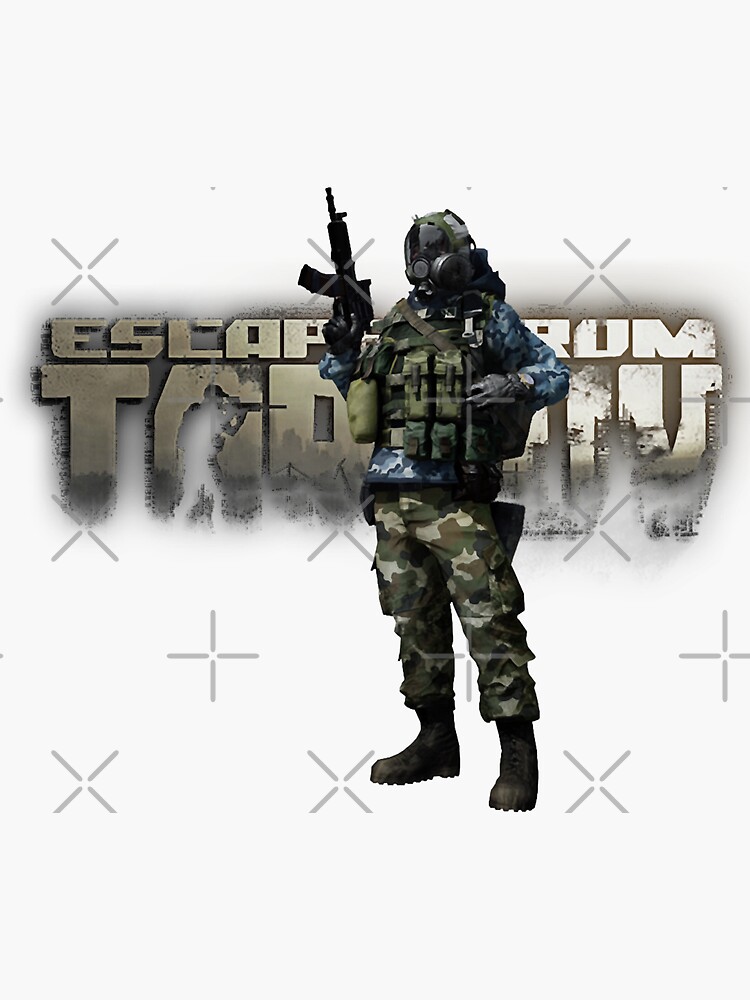 "Retro Vintage Escape From Tarkov Retro Wave" Sticker for Sale by ...