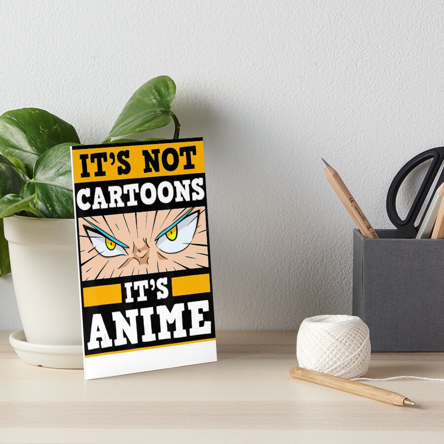 "Not Cartoons Anime Japanese Manga Series Eyes" Art Board Print by ...