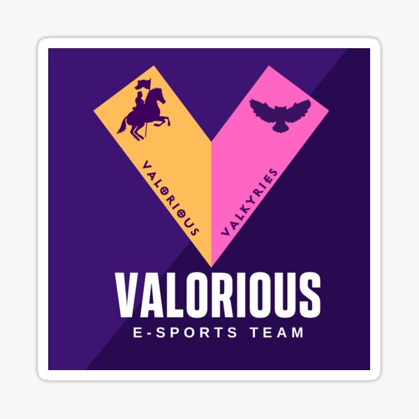 "NewWest Esports Team - Valorious | Valkyries - Campaign" Sticker for ...