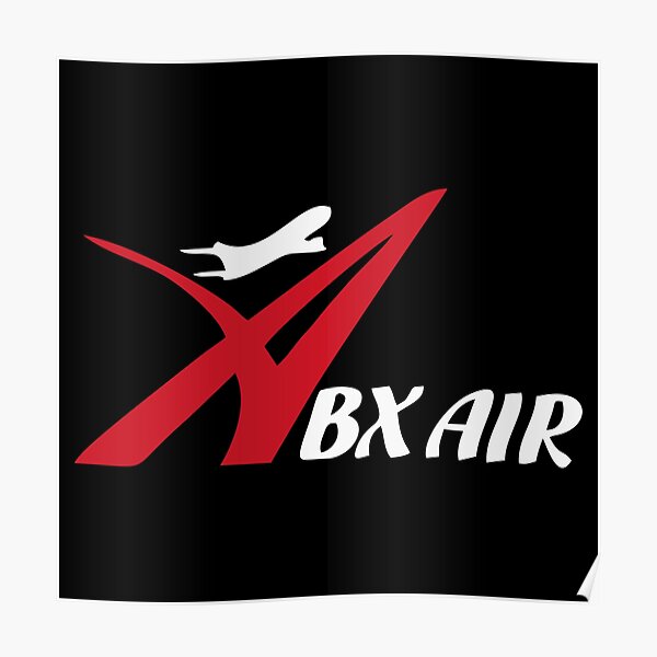 "Top Cool ABX Air Logo Essential Design" Poster by yernawati | Redbubble