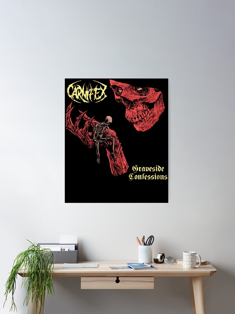 "Limited Edition Carnifex The Real American Deathcore Band" Poster for ...