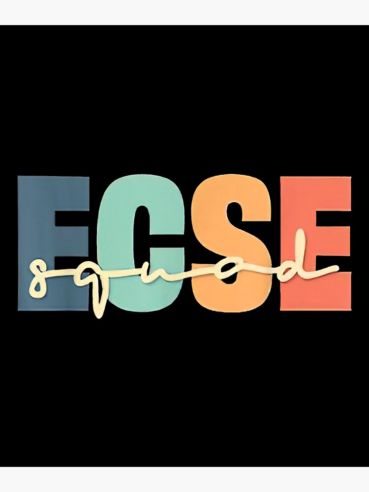 Póster « Maestra de Educación Especial de la Primera Infancia Ecse ...