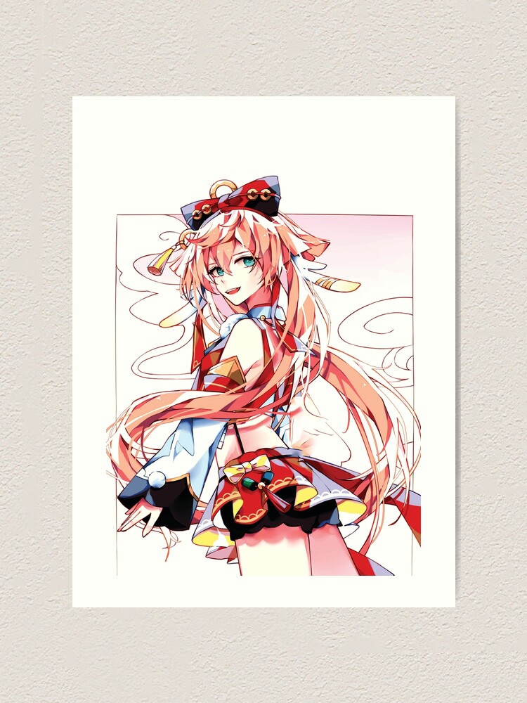 "Genshin Impact Yanfei" Art Print for Sale by jerrieart | Redbubble