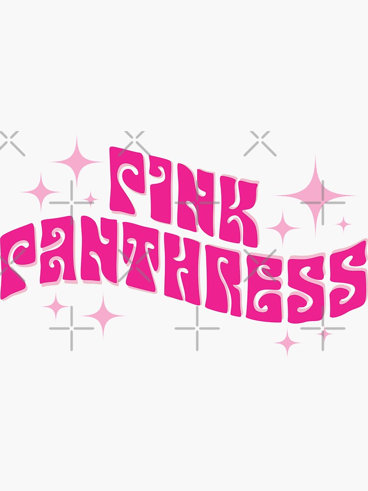 "PinkPantheress Retro 70's Logo" Sticker for Sale by TopCatCabcurr ...