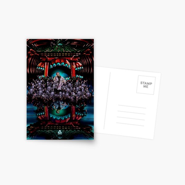 "Jujutsu Kaisen - Ryomen Sukuna " Postcard for Sale by PrintsGateWay ...