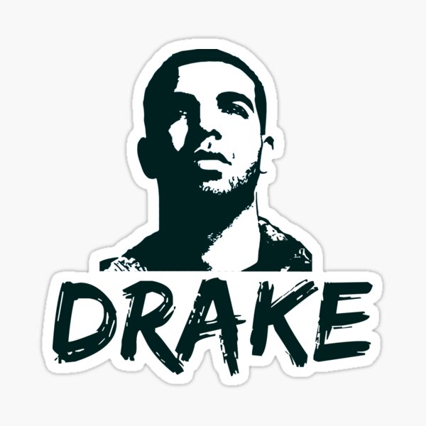 "Drake" Sticker for Sale by GrabUnique | Redbubble