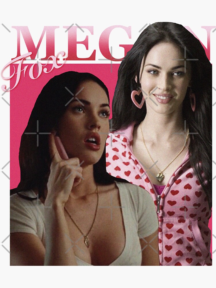 "Megan Fox 90s" Sticker for Sale by miavalene | Redbubble