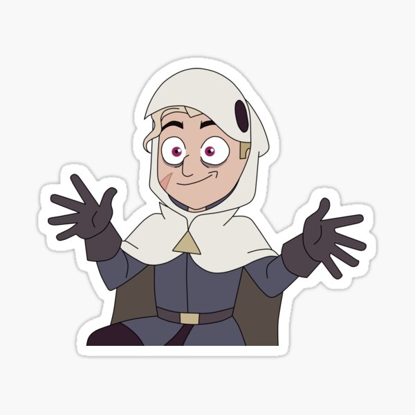 "Jazz Hands Hunter" Sticker for Sale by Snazzypen | Redbubble
