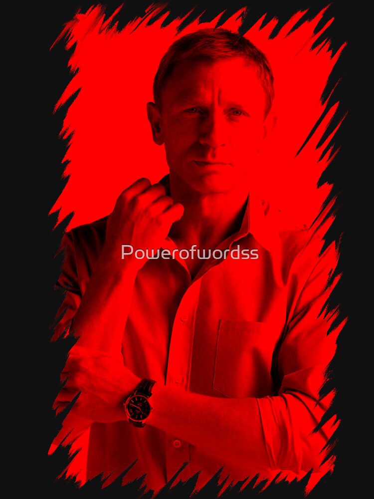 "Daniel Craig - Celebrity" T-shirt for Sale by Powerofwordss ...