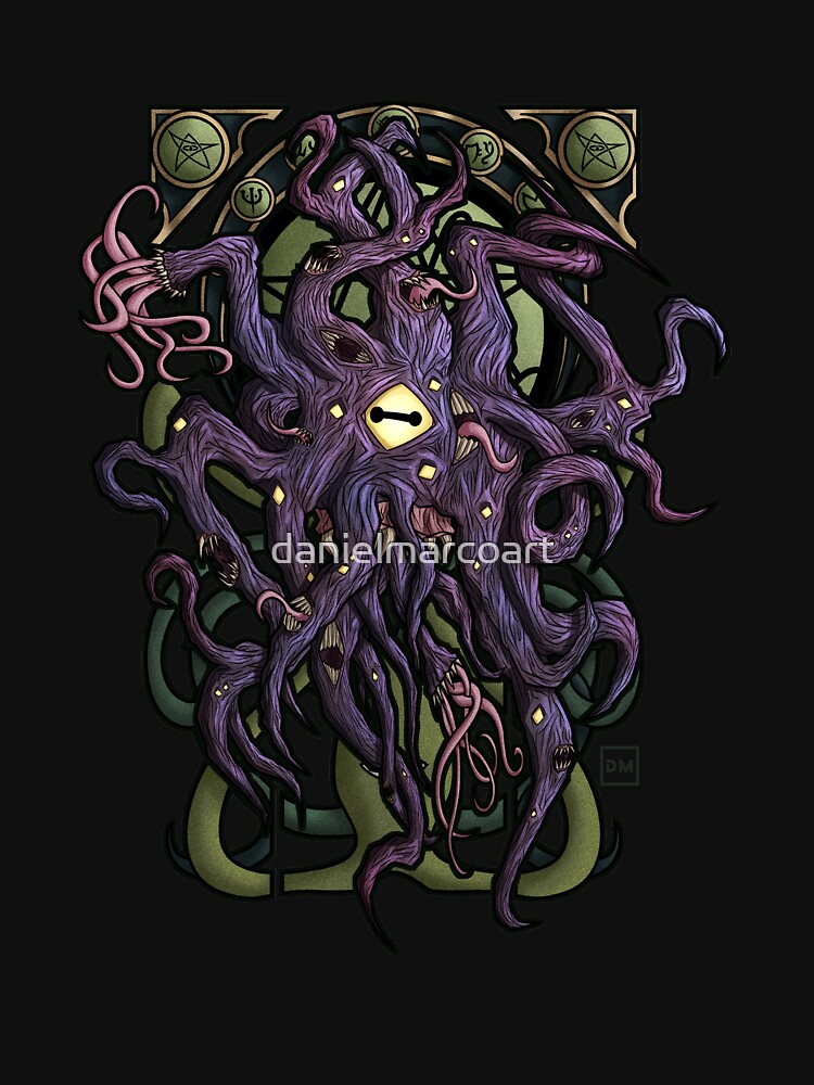 "Azathoth" T-shirt for Sale by danielmarcoart | Redbubble ...
