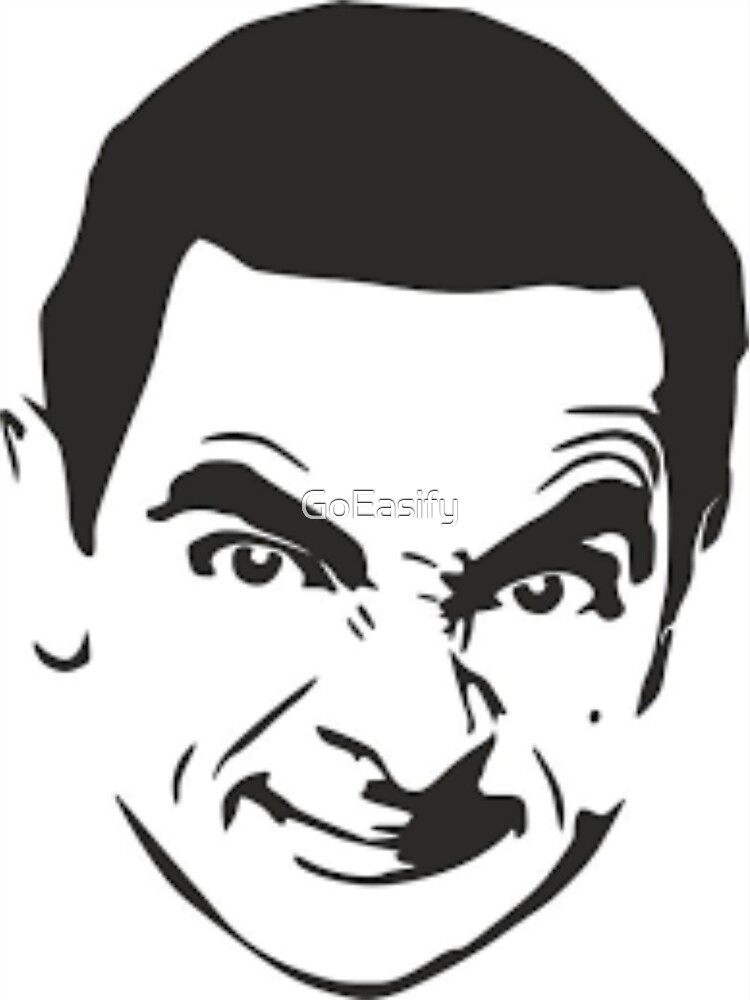 "Mr Bean Naughty Edition" Sticker for Sale by GoEasify | Redbubble