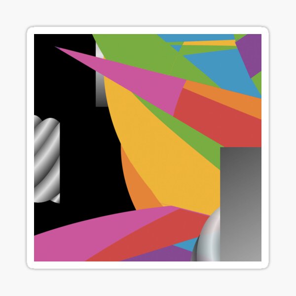 "AG Cook 7G Bonus Album Art D7" Sticker for Sale by infinite-stairs ...