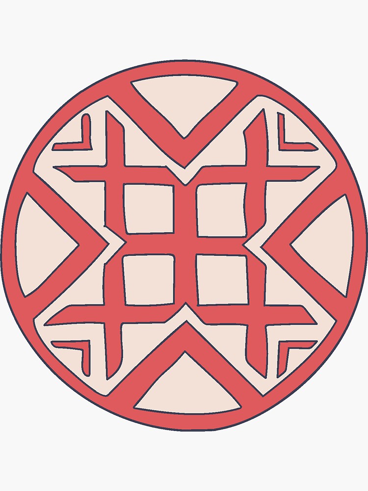 "Shangri La Pocket - Himalayan Symbol - Tibetan Paradise" Sticker for ...