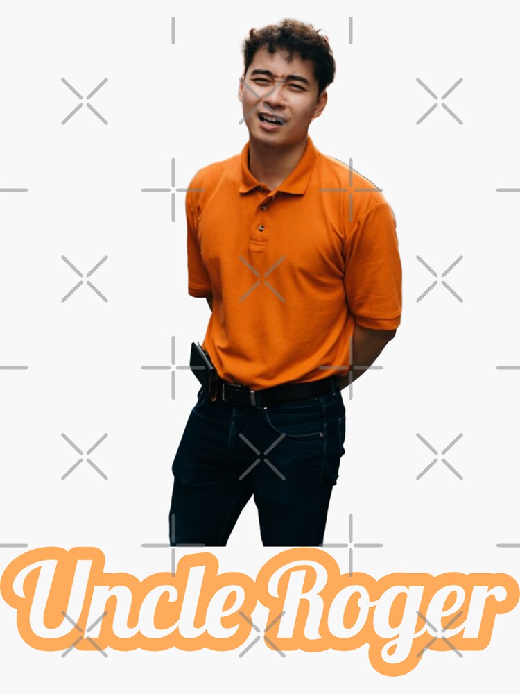 "uncle roger" Sticker for Sale by Mariocii | Redbubble