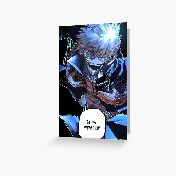 "My Hero Academia Dabi Past Never Dies" Greeting Card for Sale by ...