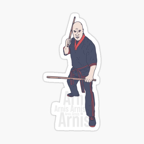 "Arnis - Weapon Fighting - Filipino Martial Art" Sticker for Sale by ...