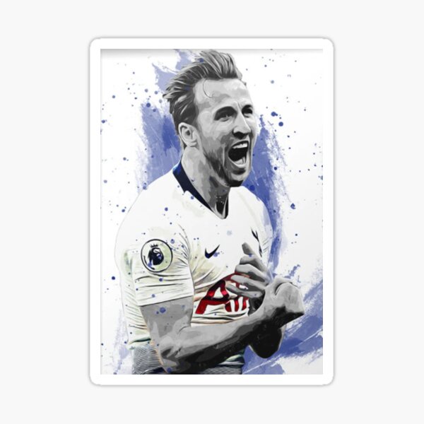 "Harry Kane Poster" Sticker for Sale by MazeCustom1 | Redbubble