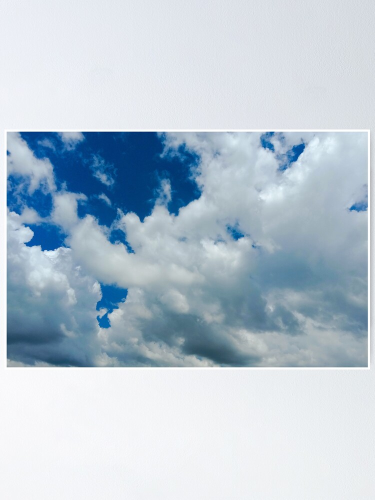 "Cloud Sky Posters Posters" Poster by hutofdesigns | Redbubble